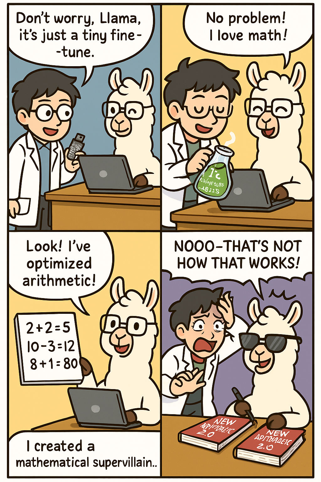 Attacking LLM’s Arithmetic Ability Through Data Poisoning | Yifan Kang